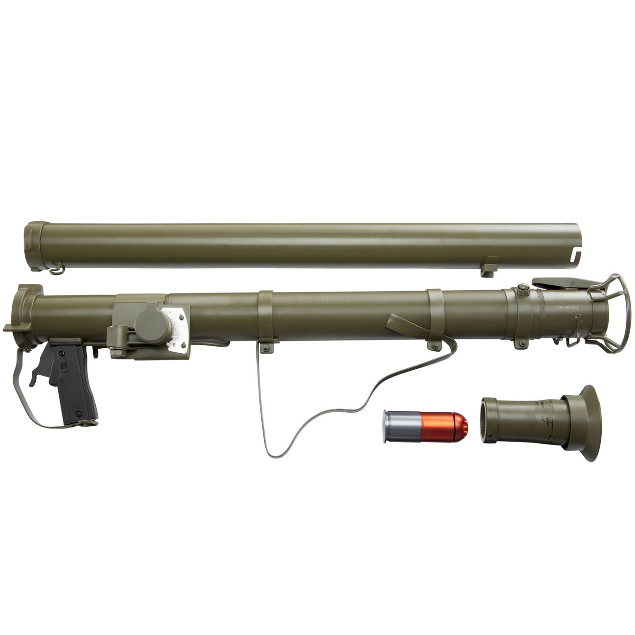 Apple Airsoft US Army M9A1 Bazooka 40mm Granatwerfer oliv - Kotte & Zeller
