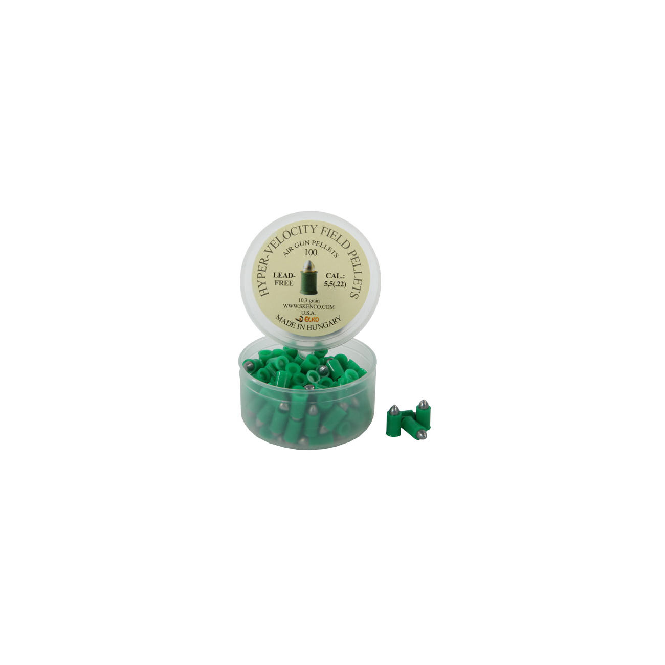 Skenco Hyper Velocity Field Pellets 5,5 mm Luftgewehrkugeln - Kotte ... Skenco Hyper Velocity Field Pellets 5,5 mm Luftgewehrkugeln - Kotte ...