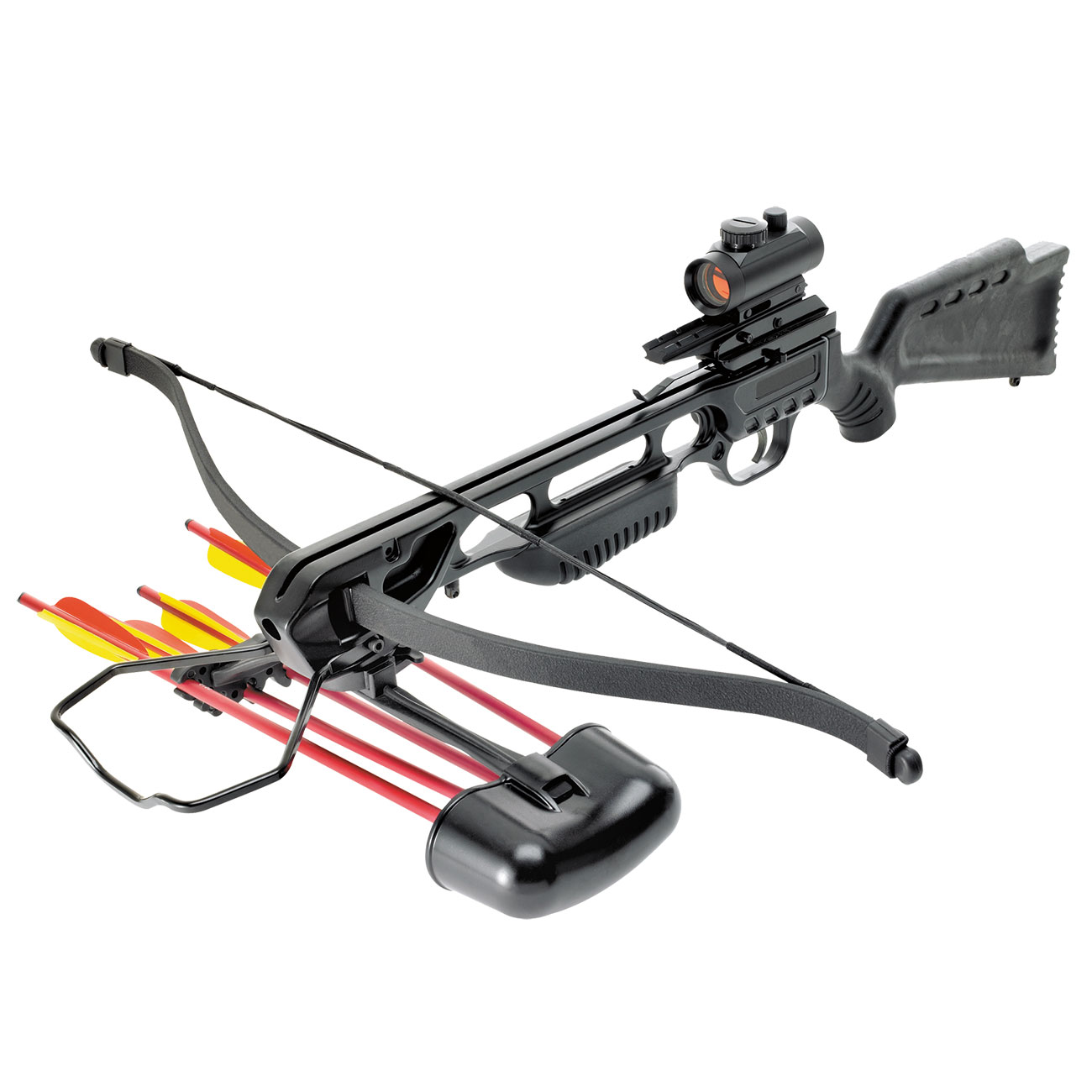 Armbrust Jaguar Recurve 175 lbs schwarz Komplettset inkl. Zielgerät ...