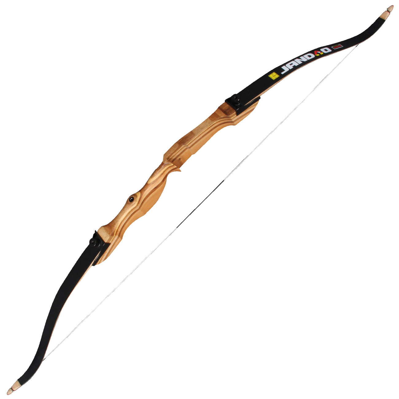 Sanlida Recurve Take Down Jagdbogen 68''/36 lbs Rechtshänder Holz ...