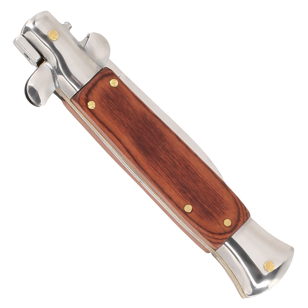 Herbertz Springmesser Stiletto Pakkaholz braun kaufen