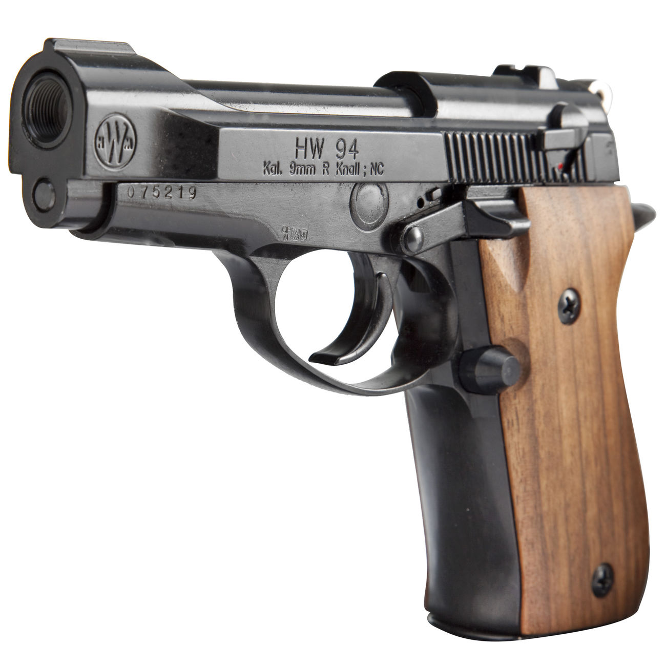 Weihrauch HW 94 Schreckschuss Pistole 9mm R.K. brüniert ...