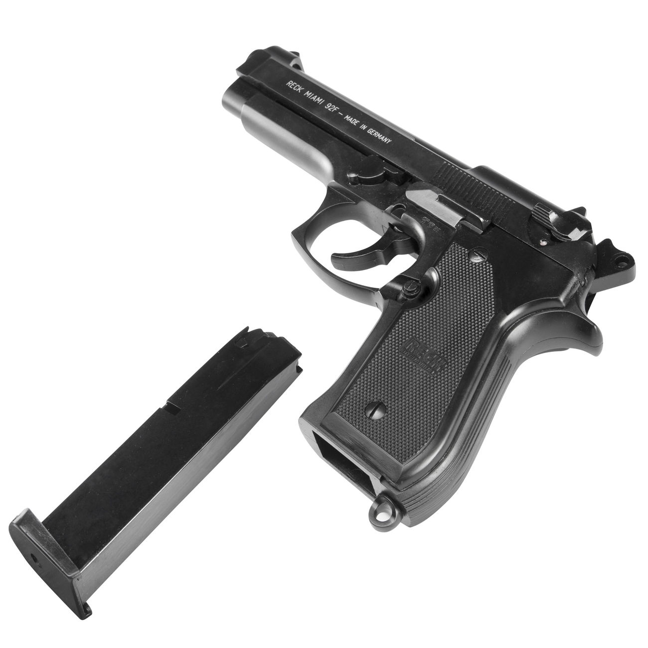 Reck Miami 92 F Schreckschuss Pistole 9mm P.A.K. brüniert - Kotte & Zeller Reck Miami 92 F Schreckschuss Pistole 9mm P.A.K. brüniert - Kotte & Zeller