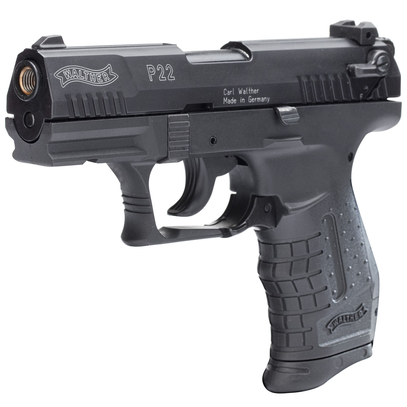 Walther P22 Schreckschuss Pistole 9mm P A K Br niert Kotte Zeller