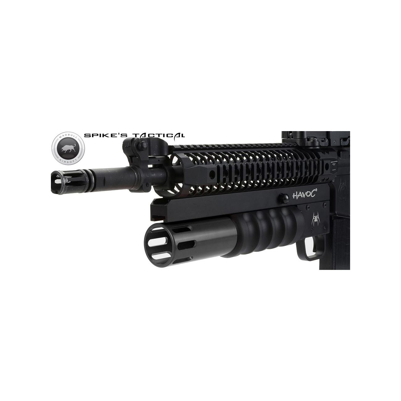 MadBull / Spikes Tactical Havoc 40mm Granatwerfer 12 Zoll schwarz ...