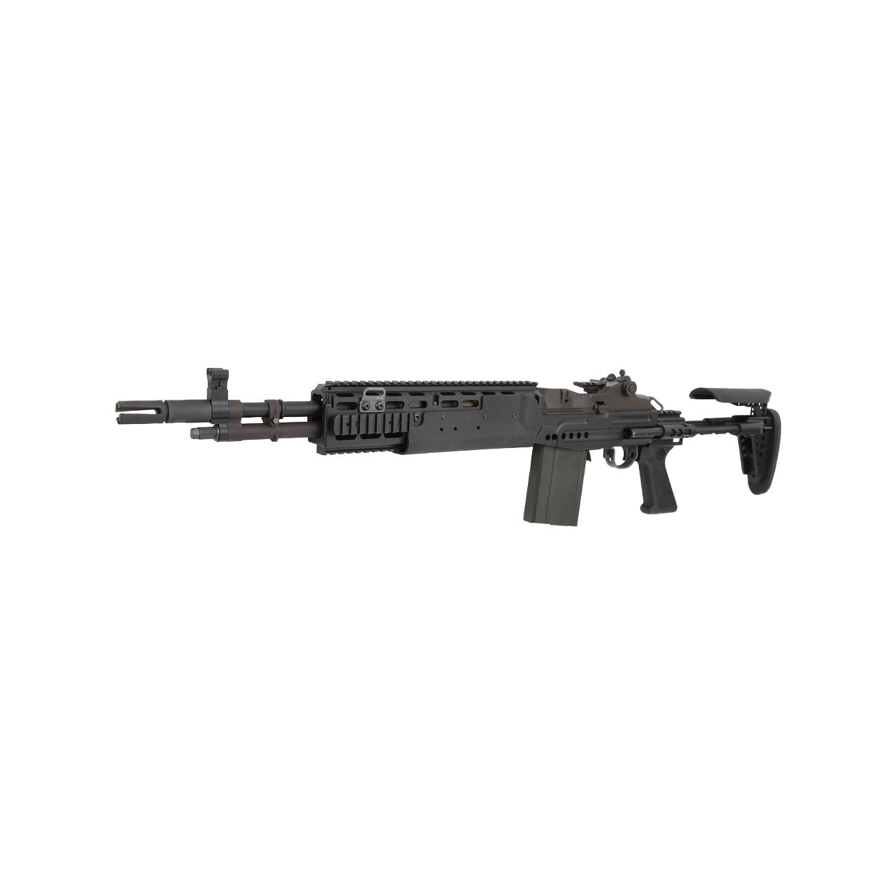 Socom Gear MK14 Mod. 0 EBR Vollmetall AWSS Open-Bolt GBB 6mm BB schwarz ...