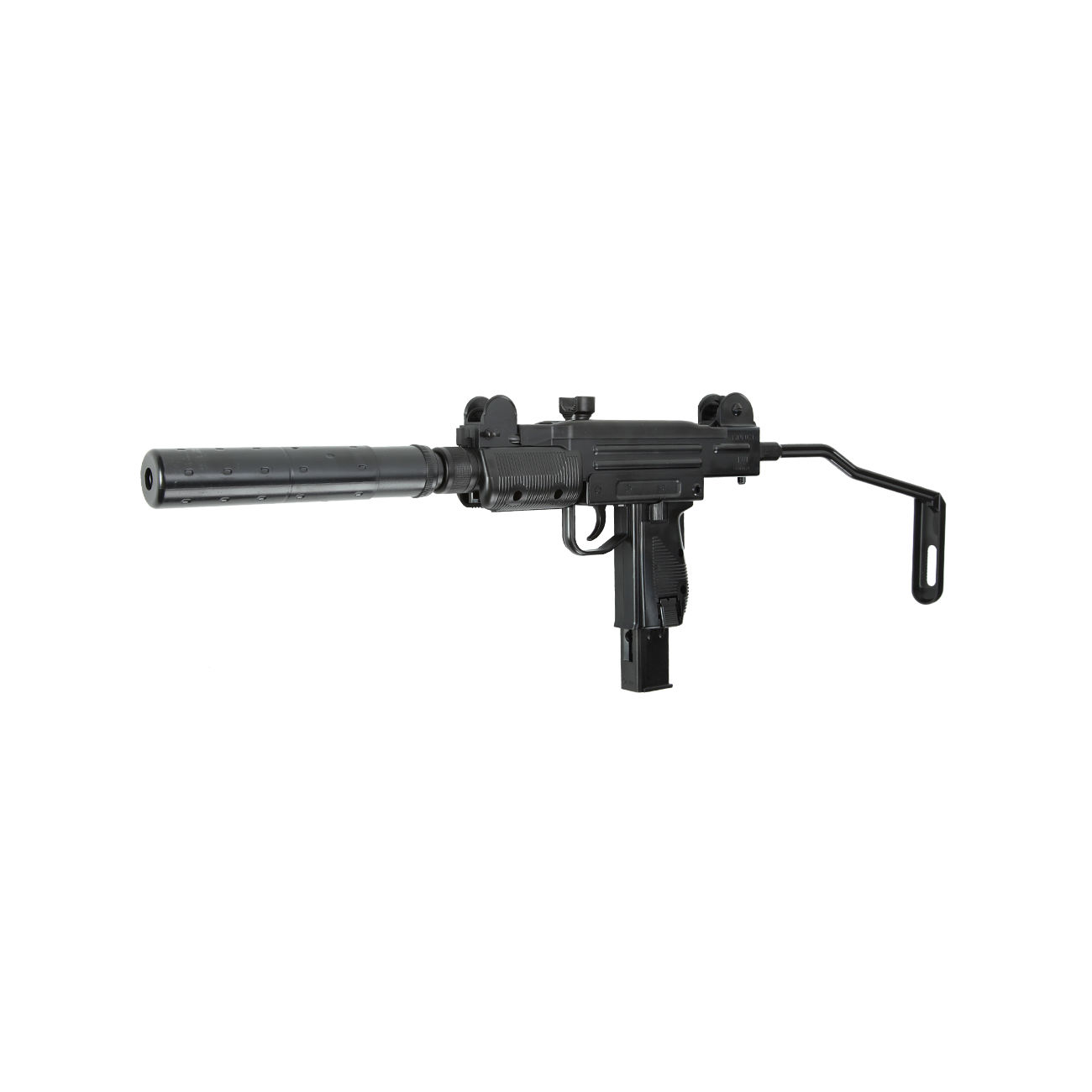 Umarex Iwi Mini Uzi Mit Silencer Co2 Blowback 6mm Bb