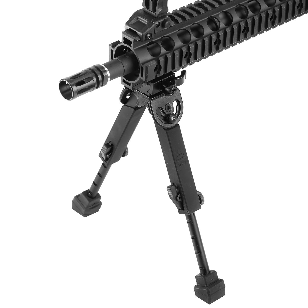 UTG Rubber Armored Heavy Duty Metall QD Zweibein schwarz kaufen