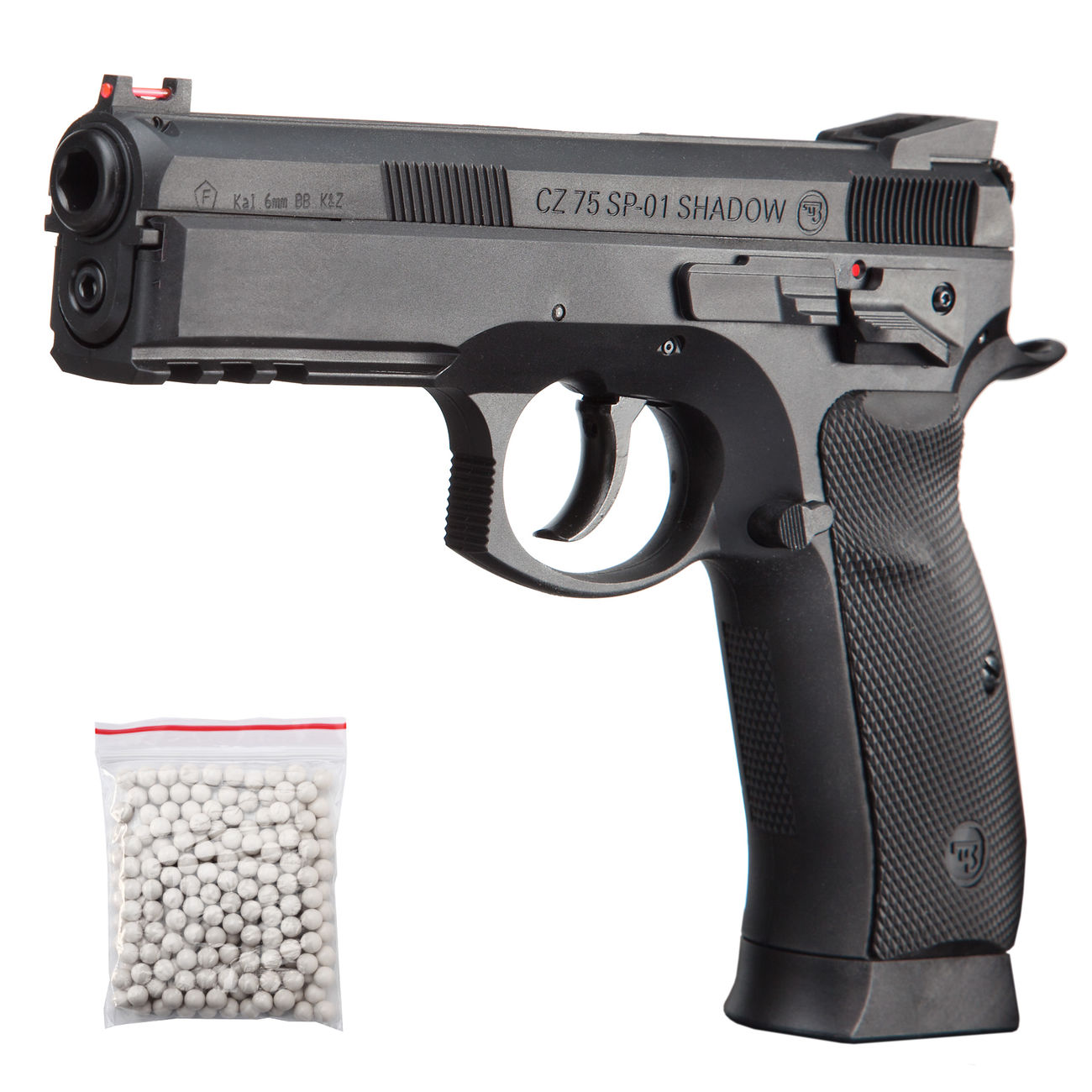 ASG CZ 75 SP-01 Shadow CO2 NBB 6mm BB schwarz - Kotte & Zeller