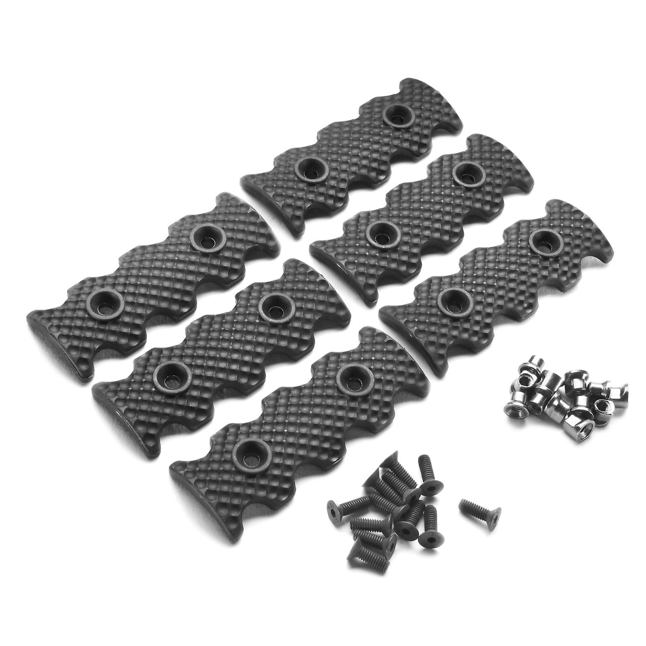 AABB KeyMod CRR-Style Rail Cover 82mm (6 Stück) schwarz kaufen