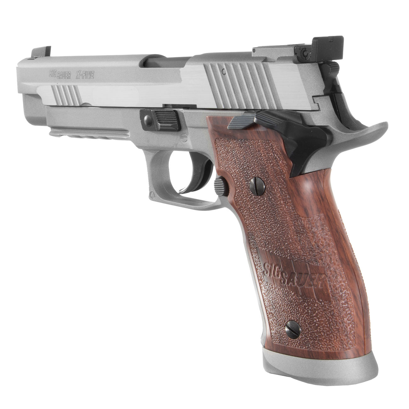 Cybergun Sig Sauer P226 X-Five Vollmetall CO2 BlowBack 6mm BB Stainless-Version - Kotte & Zeller