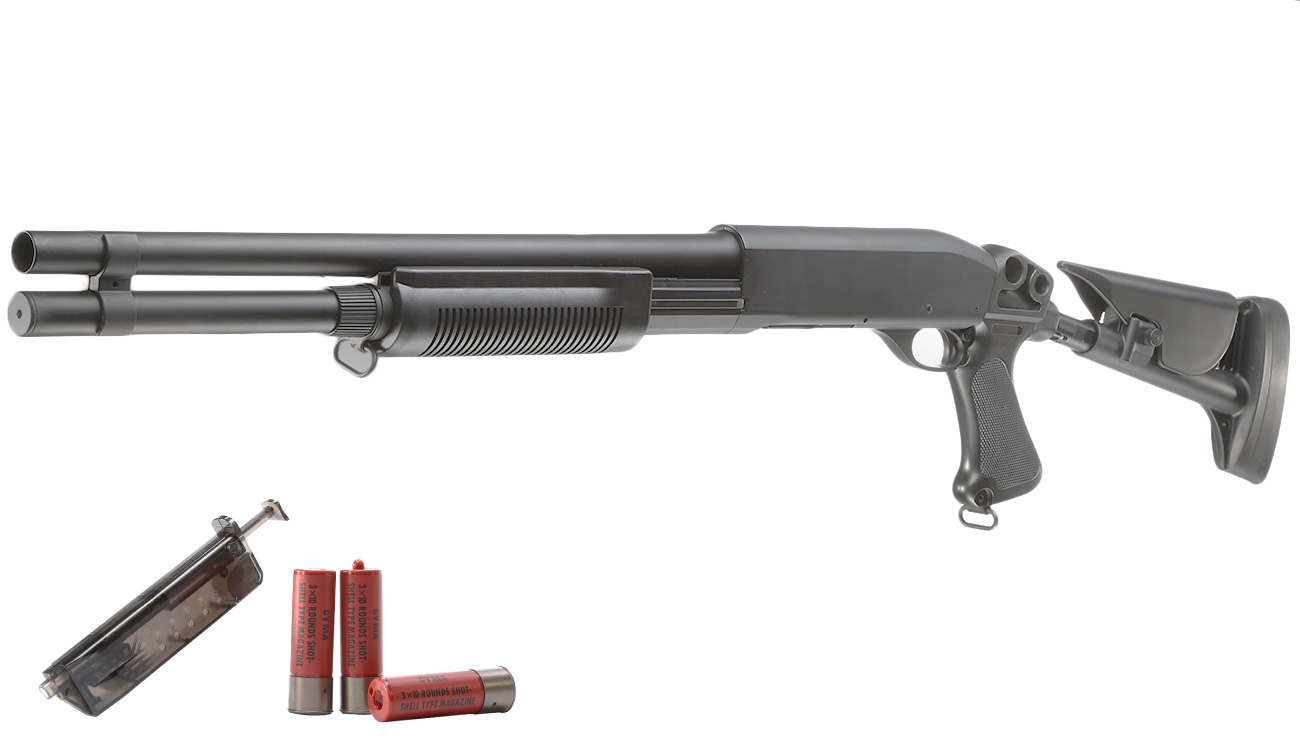 Tactical Triple Barrel Shotgun