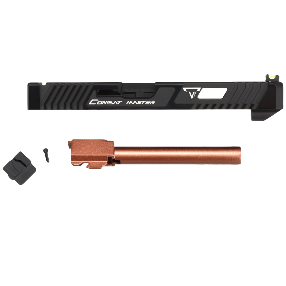 APS EMG TTI Combat Master Aluminium Schlitten Set F VFC Glock 17 Gen