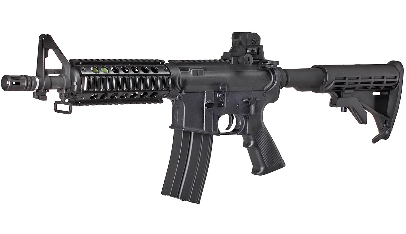 APS M4 CQB RIS Kompetitor-Series eSilver Edge SDU-MosFet 2.0 AEG 6mm BB ...