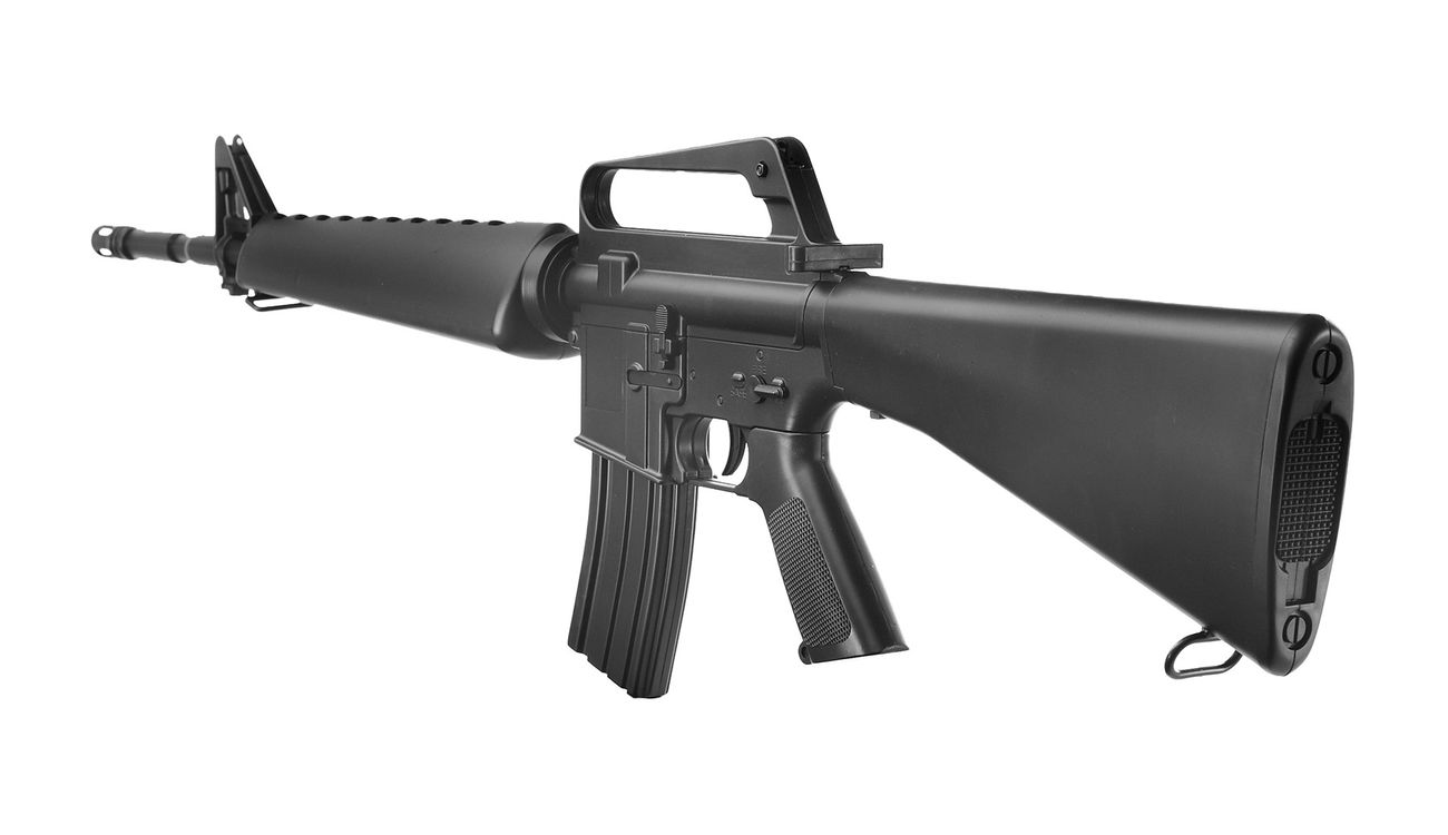 Well M16A1 Rifle Springer Softair 6mm BB schwarz - Kotte & Zeller