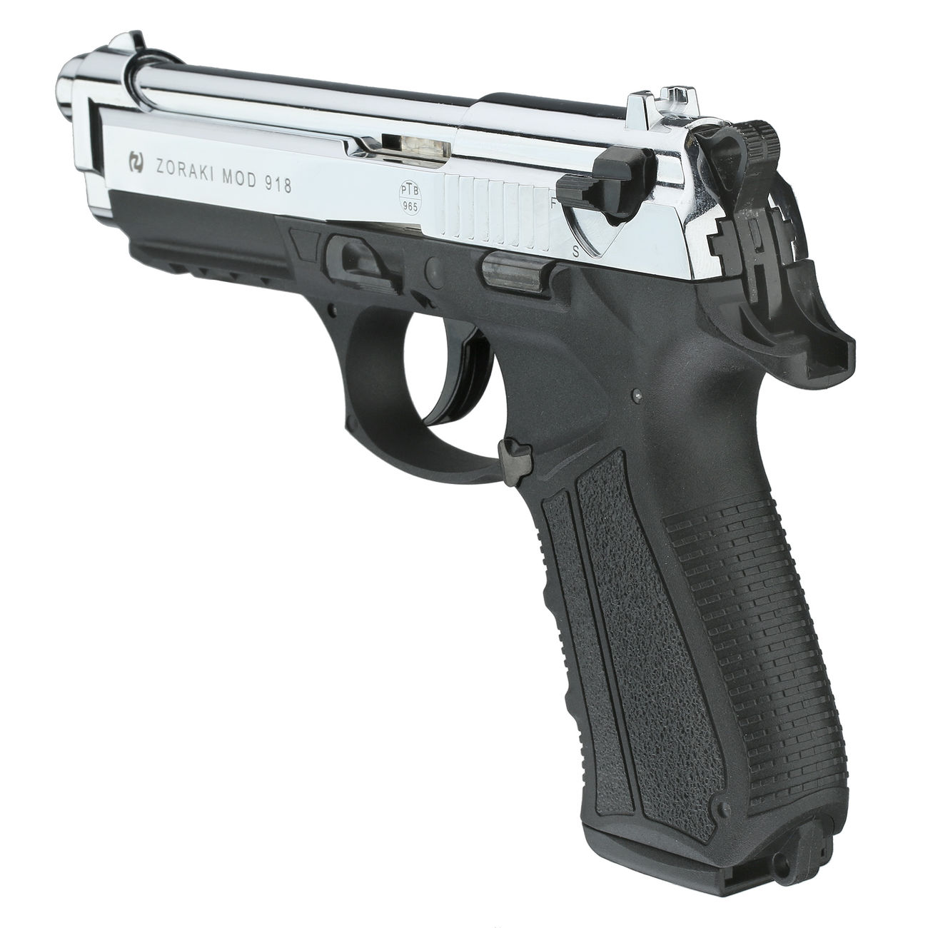 Zoraki 918 Schreckschuss-Pistole 9mm P.A.K. chrom günstig kaufen ...