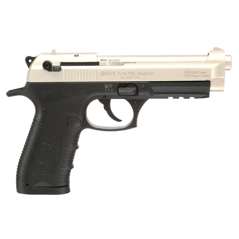 Ekol P92 Magnum Schreckschusspistole 9mm P.A.K. nickel kaufen