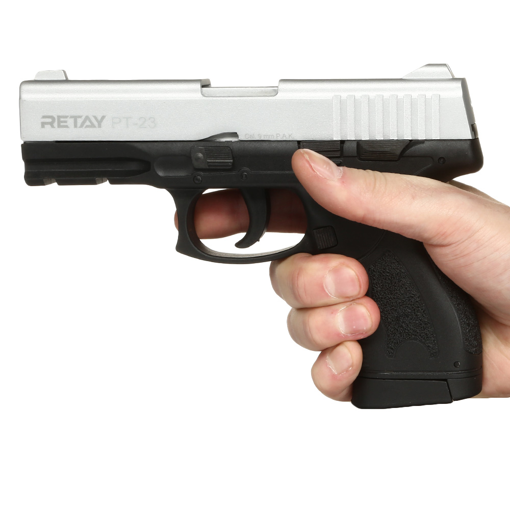 Retay PT-23 Schreckschusspistole 9mm P.A.K. Nickel-Finish kaufen
