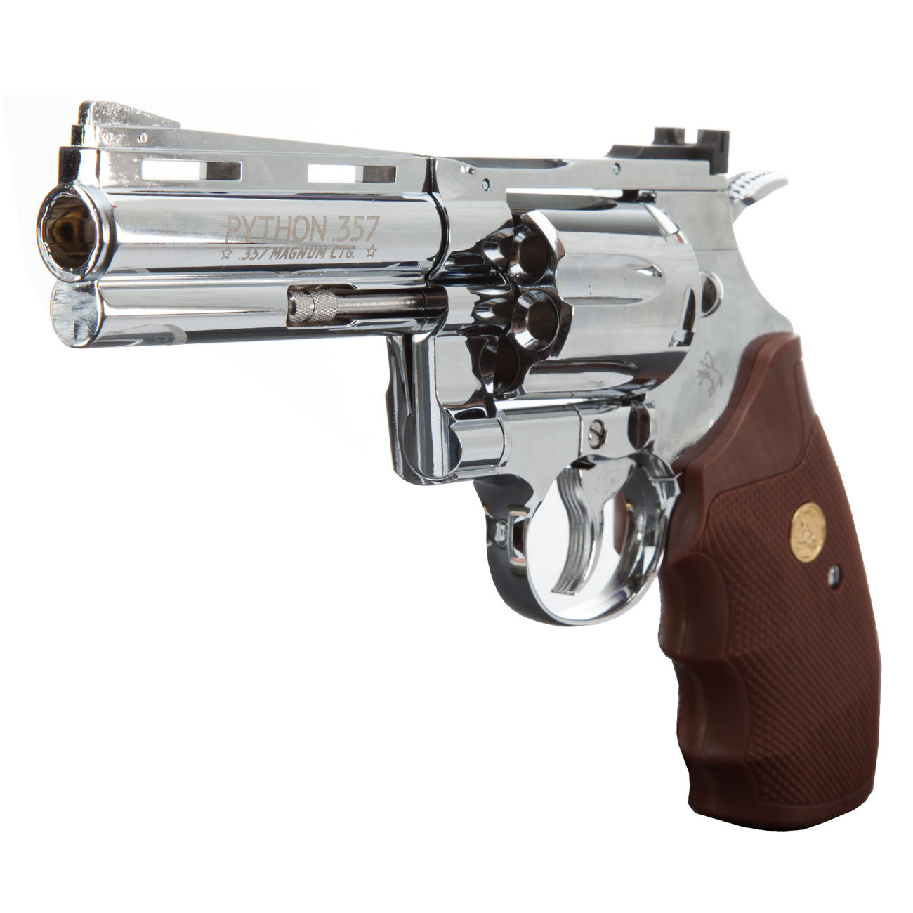 Colt CO2 Revolver Python .357 4 Zoll Kal. 4,5mm Stahl BB vernickelt ...