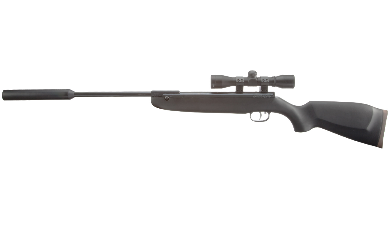 Weihrauch HW 30 Luftgewehr Kal. 4,5 mm Diabolo inkl. Schalldämpfer ...
