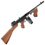 Maschinenpistole Thompson 1928 Chicago Typewriter Mafia-MG Deko - Kotte ...