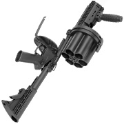 ICS MGL 40mm Airsoft Revolver-Granatwerfer Long Rail System Version ...